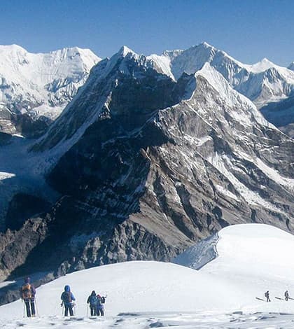 Climbing 6000 Meter Peaks in Nepal